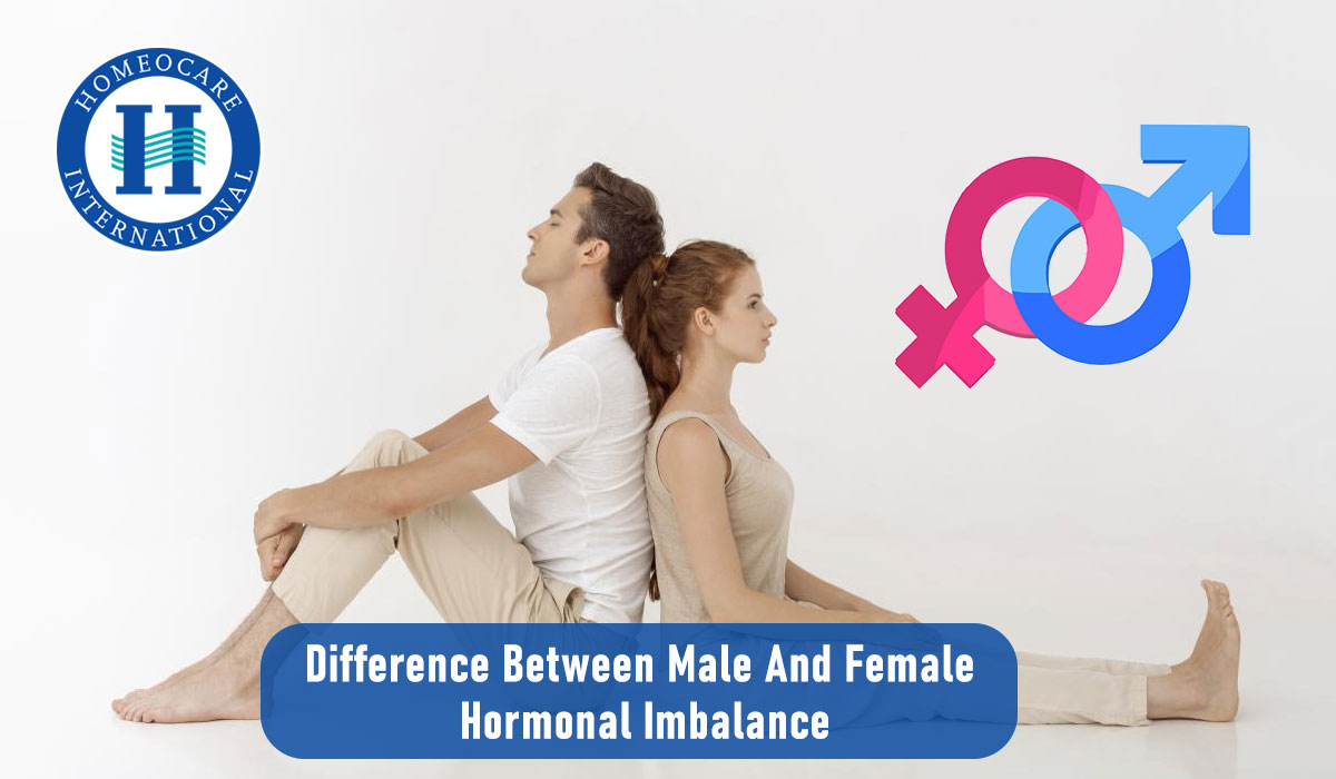 Difference between male and female Hormonal Imbalance